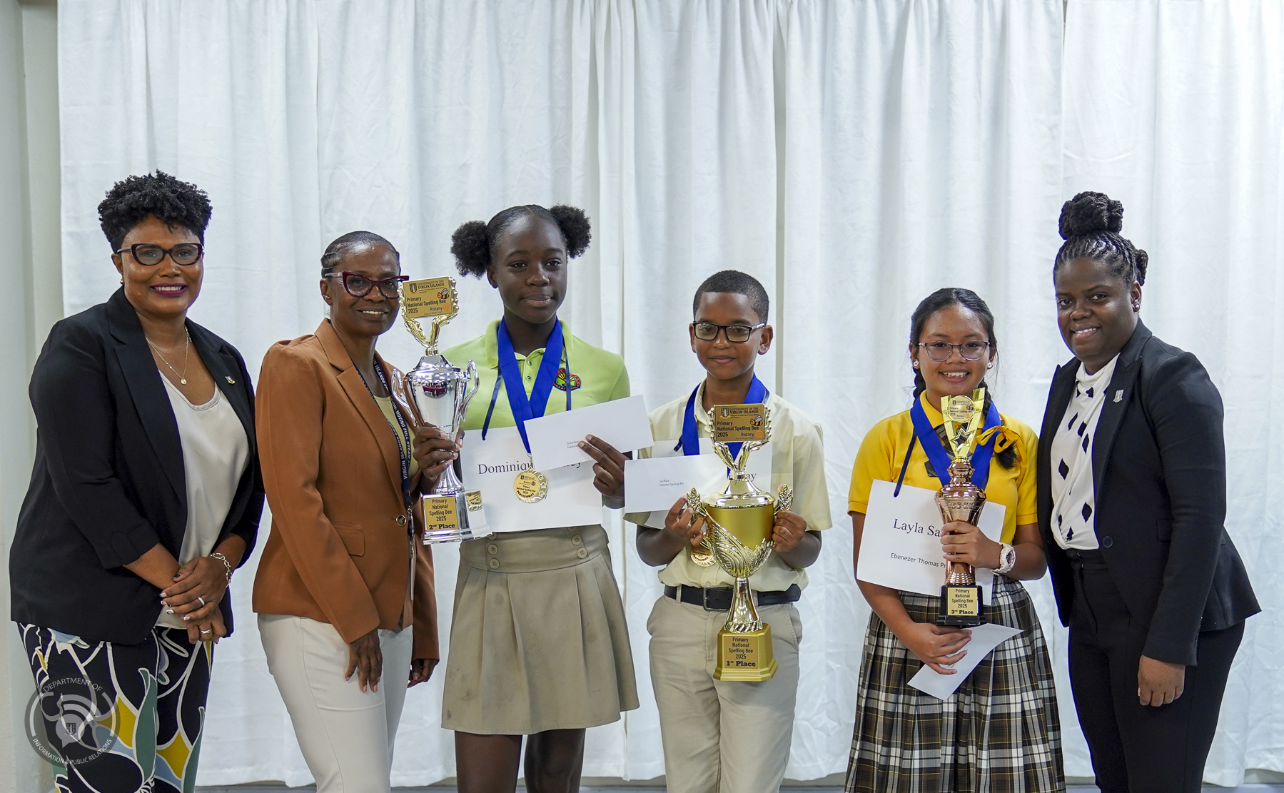 Lucas Findlay is the 2025 Inter-Primary School Spelling Bee Champion | GOV.VG